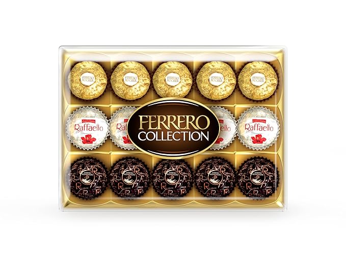 FERRERO ROCHER Ferrero Collection - Assorted Chocolates - 15 Pieces, 0 ...