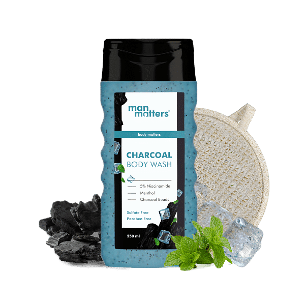 Man Matters Activated Charcoal Body Wash For Men – SilkRoutes.co.in