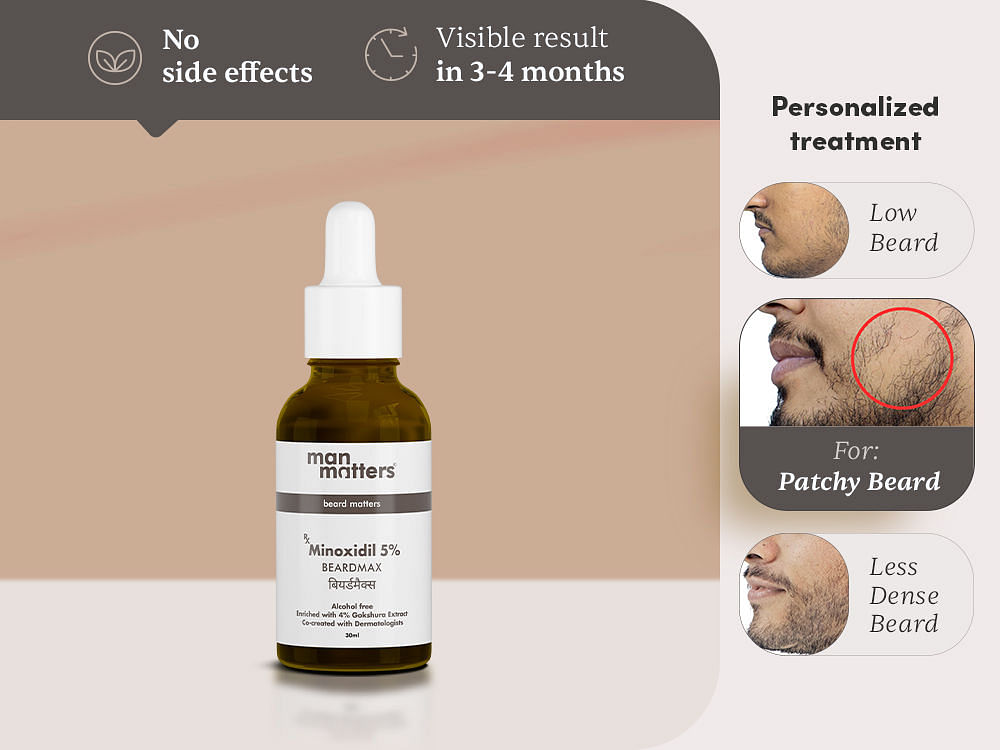 Man Matters Beardmax Growth Serum (30 ml) – SilkRoutes.co.in