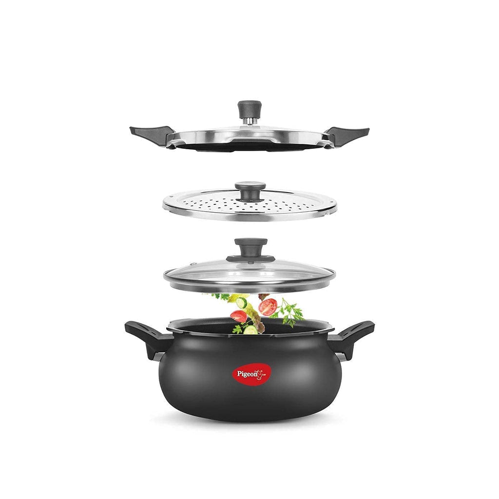 Pigeon by Stovekraft All in One Ceramic Super Outer Lid Cooker ...